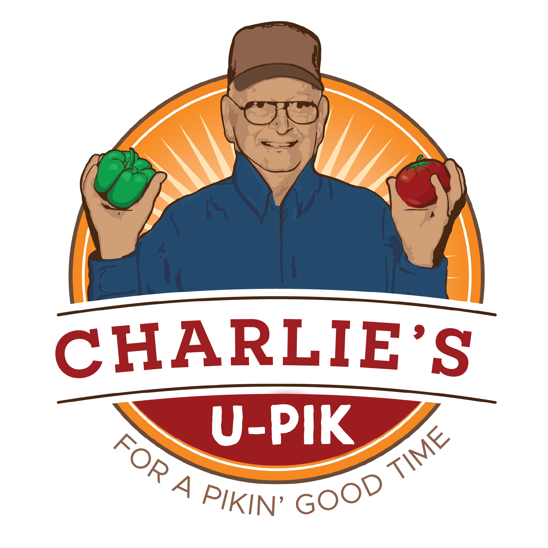 Charlie's U-Pik logo